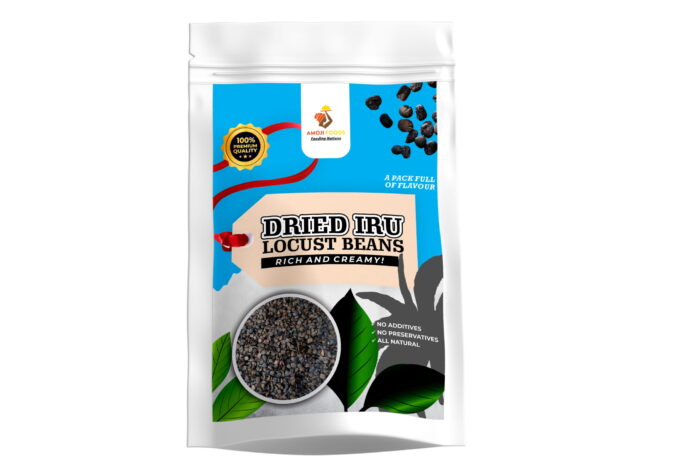Fresh Iru (Locust Beans) - Authentic Fermented Seasoning | Amoji Foods